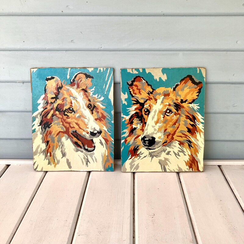 70s Paint by Number - Etsy