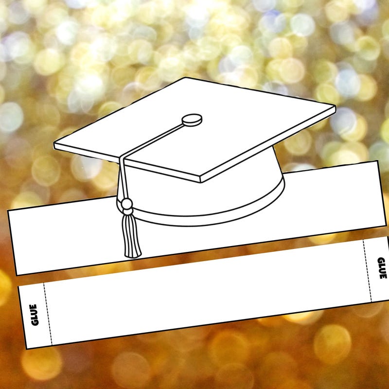 Crown Graduation Cap - Etsy