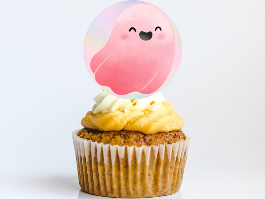 Pastel Halloween Cupcake Toppers - Printable Party Decorations With ...