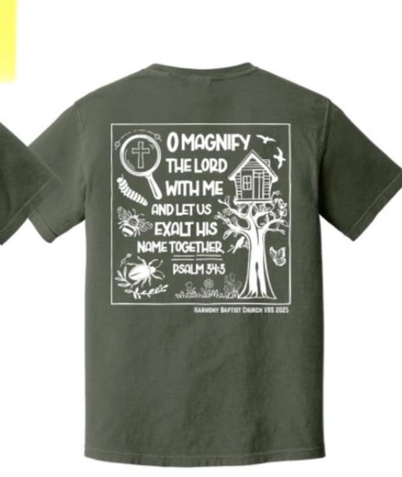 Magnified VBS 2025 T-shirt Logo (DIGITAL FILE) - Etsy