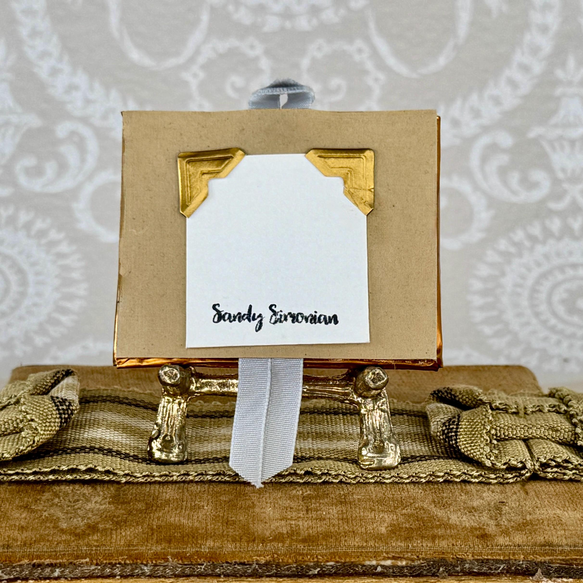 Antique C.1850s Copper Frame With European Goldfinch Bird | Hanging ...