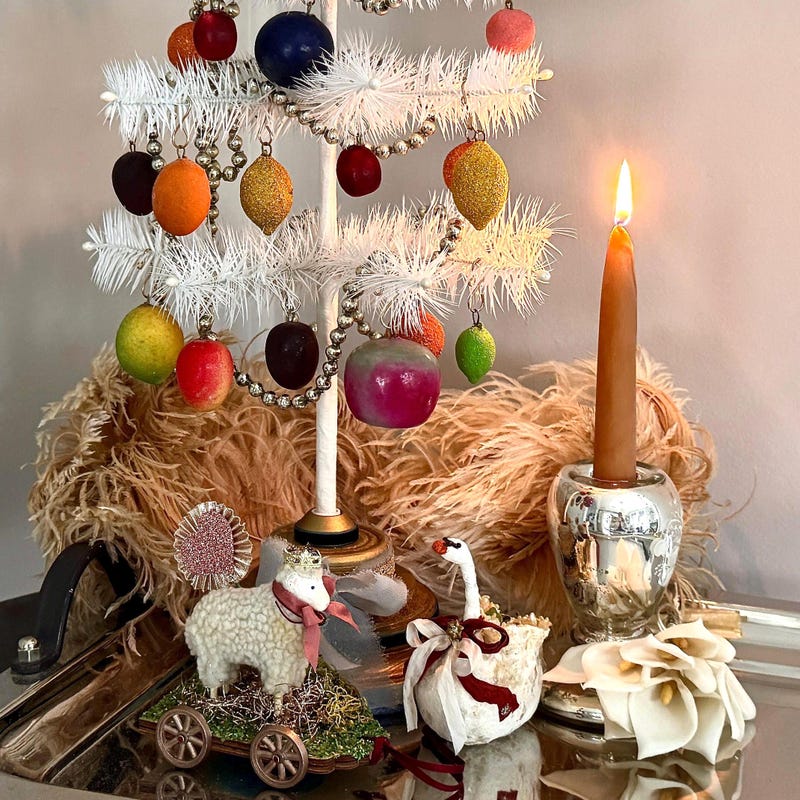 Fruit Tree Spun Christmas - Etsy