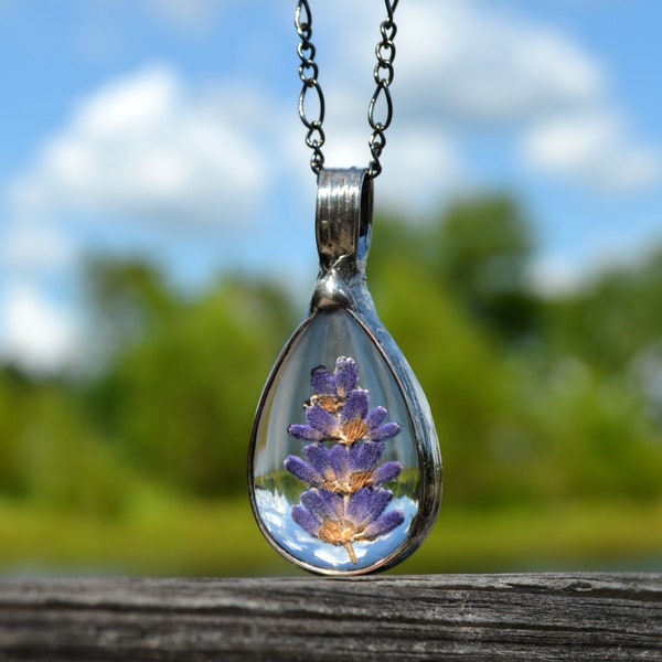 Lavender Necklace - Etsy