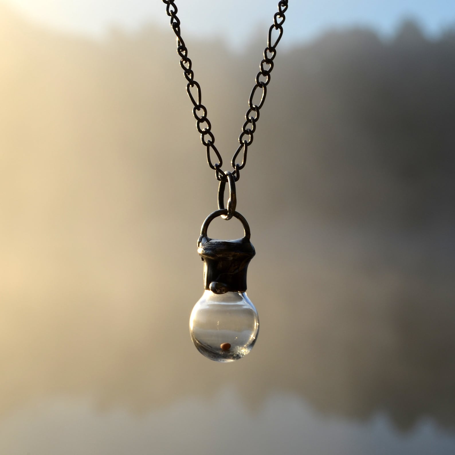 Mustard Seed Necklace, Faith of a Mustard Seed Jewelry, Mustard Seed ...