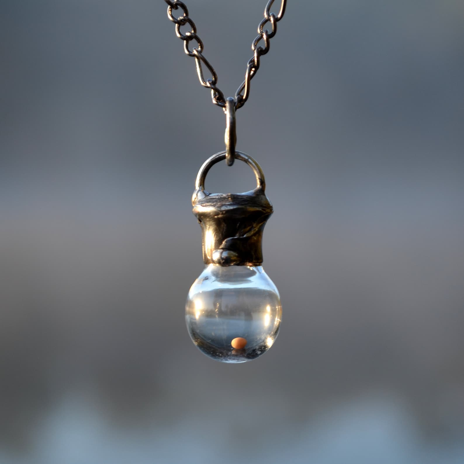 Mustard Seed Necklace, Faith of a Mustard Seed Jewelry, Mustard Seed ...