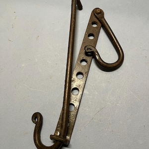 Hand Forged Iron Trammel 2 Available - Etsy