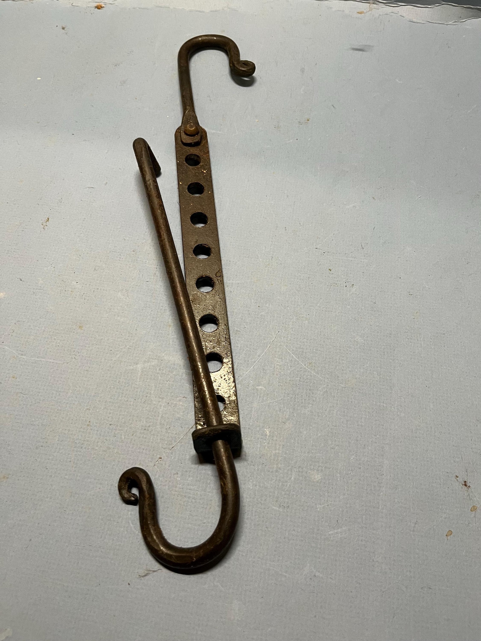 Hand Forged Iron Trammel 2 Available - Etsy