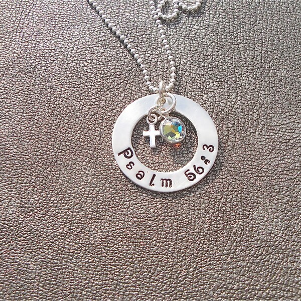 Bible Verse Necklace - Etsy