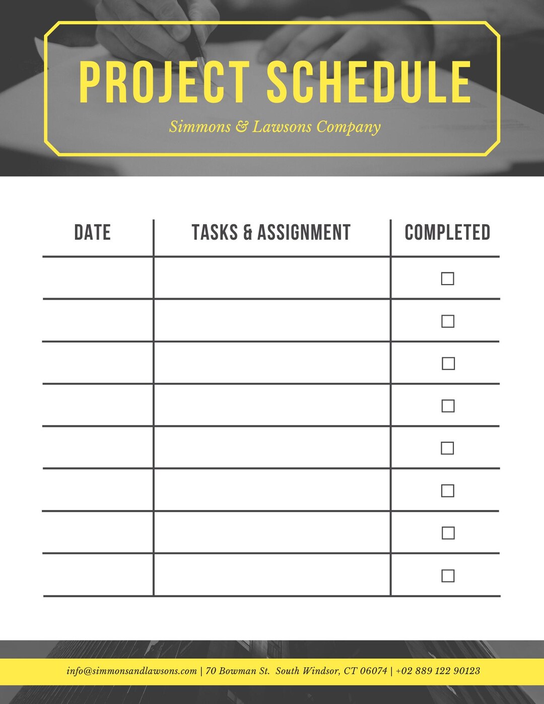 Project Planner Printable | Undated Project Management Planner | Task ...