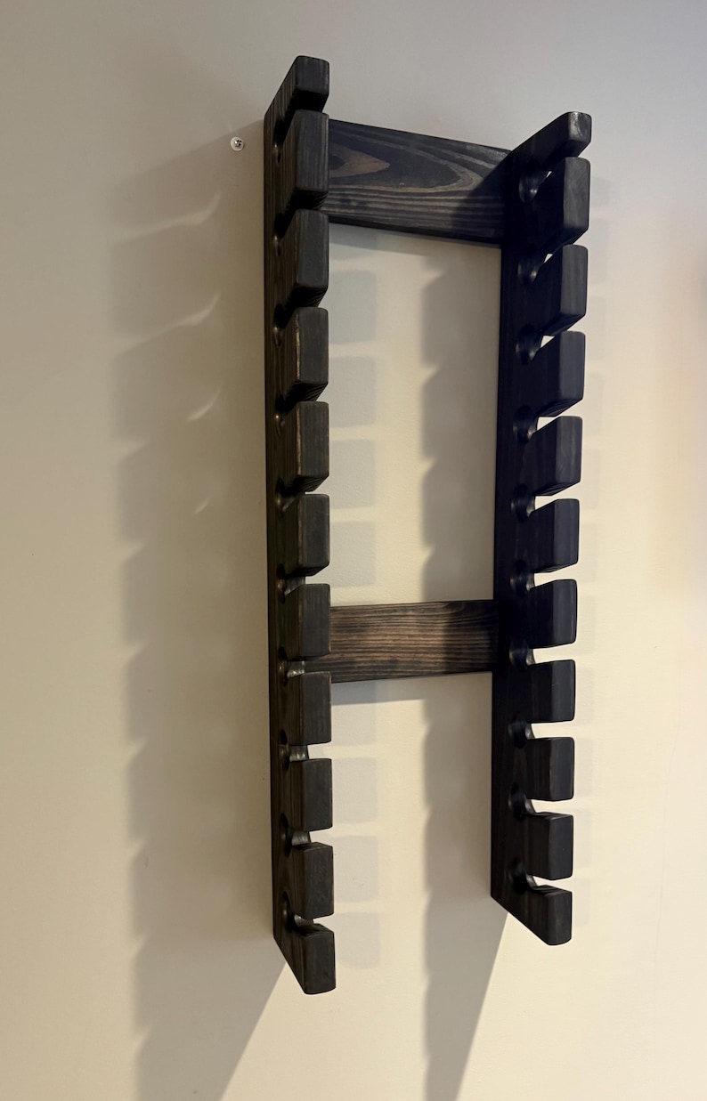 Handmade Wooden Hat Rack: Rustic Farmhouse Wall Organizer With Belt ...