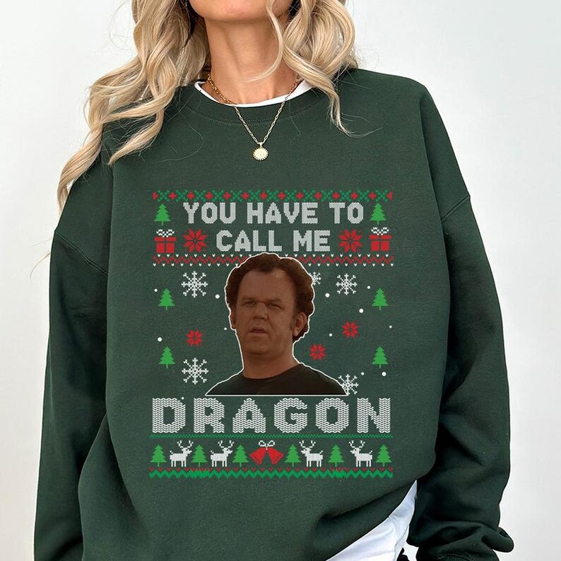 Step Brothers Couple Christmas Dale Doback You Have to Call Me Dragon ...
