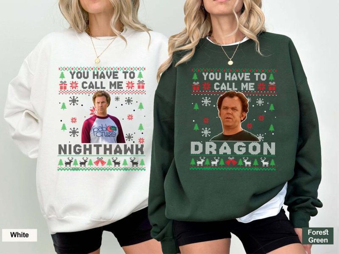 Step Brothers Couple Christmas Dale Doback You Have to Call Me Dragon ...