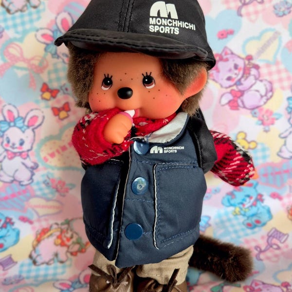 Vintage Monchichi Plush - Etsy