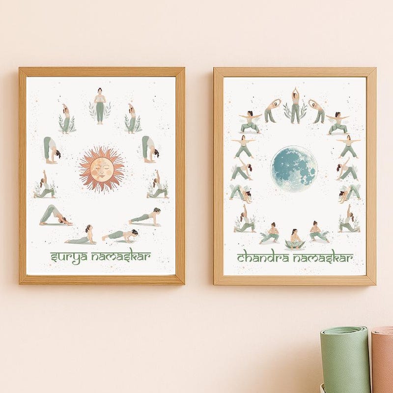 Sun and Moon Bathroom Set - Etsy