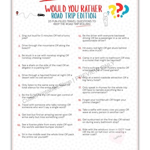 Would You Rather: Road Trip Edition – Silly Questions for Kids & Teens ...