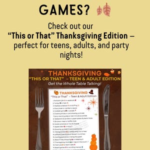 Thanksgiving Photo Hunt Printable | Friendsgiving Game | Family Holiday ...