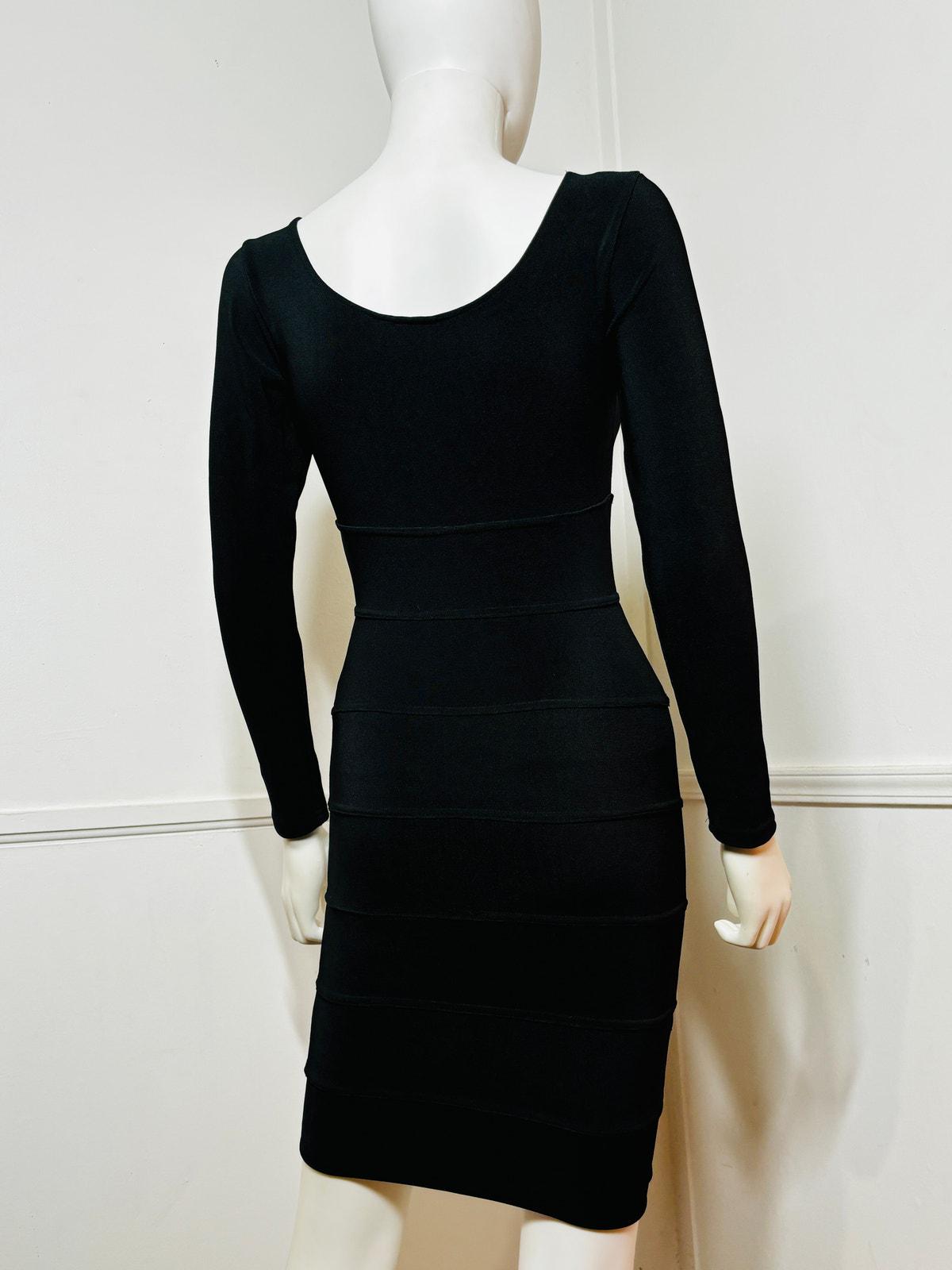 Medium 1980s Vintage Bodycon Bandage Mini Dress by Henro Bendel - Etsy