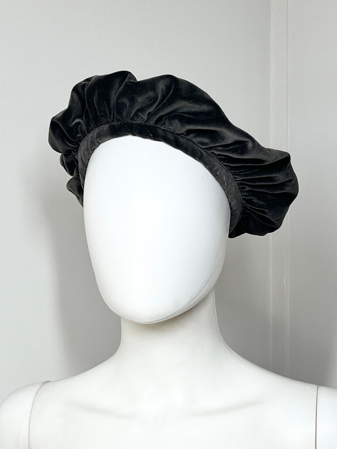 1960s Vintage Gray Velvet Tam by Lawrence of London - Etsy