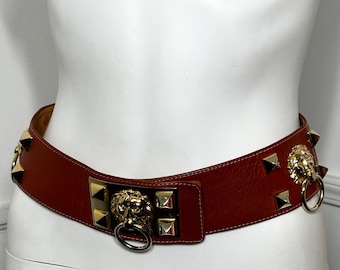 Vintage 80's Nanni Italian Concho Belt Size 36 - Etsy Vintage 80's Nanni Italian Concho Belt Size 36 - Etsy