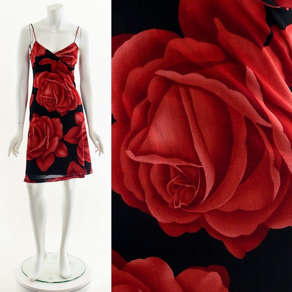 Red Rose Dresses - Etsy