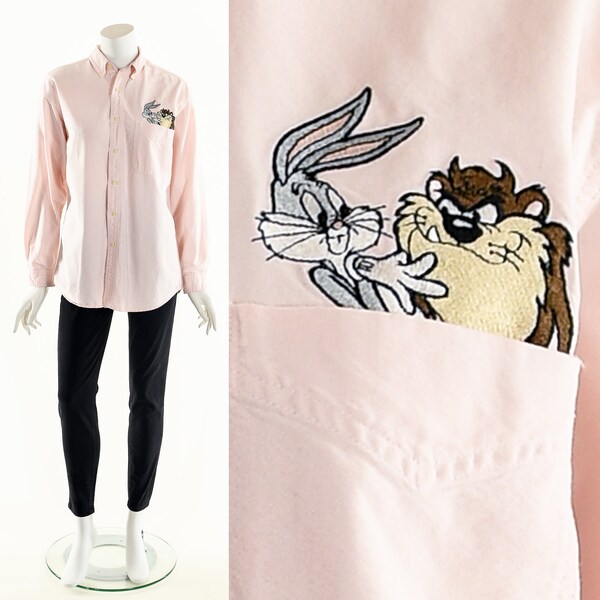 Cartoon Button Down Shirt - Etsy