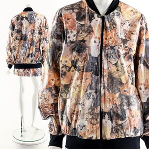 Adorable Cat Shorts,vintage Kitty Shorts,unisex Cat Print Shorts ...