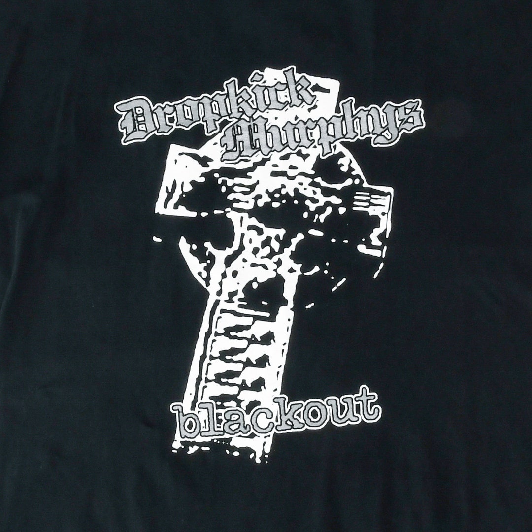 Black Dropkick Murphys Graphic Tee - Etsy
