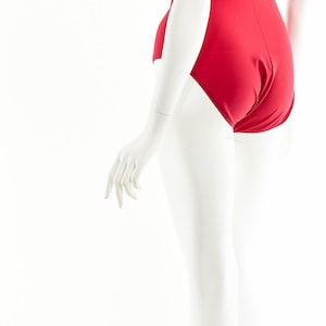 Red Bathing Suit,red One Piece,red Vintage Suit,60s Bathing Suit,60s ...