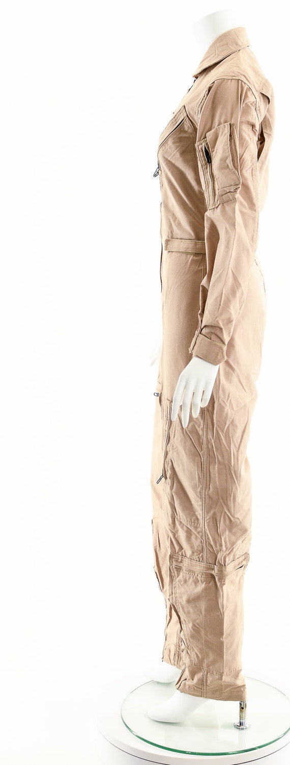 Tan Coveralls,90s Work Jumpsuit,Tan Jumpsuit,Mechanic… - Gem