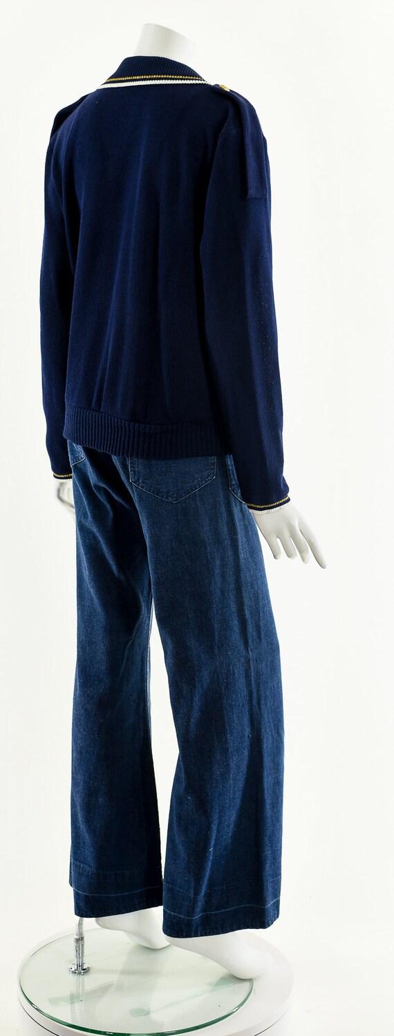 Navy Blue Nautical Jacket - Gem