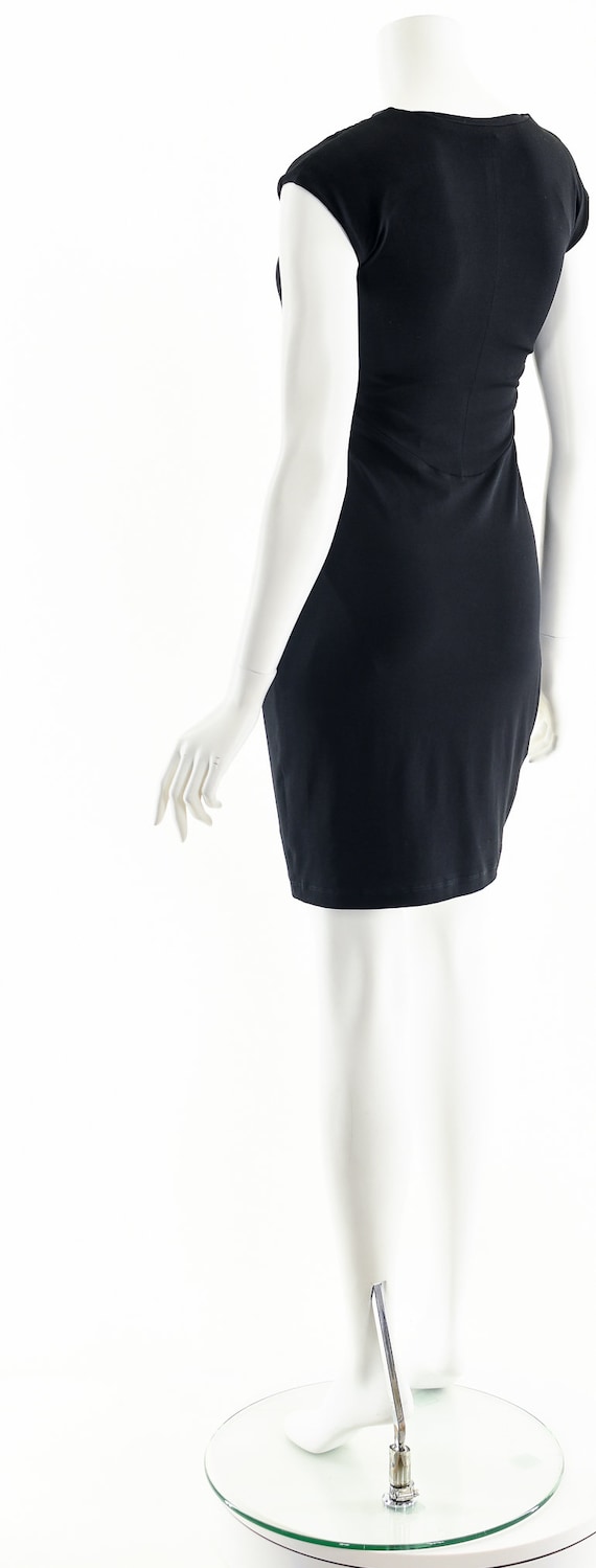 2000's Black Cocktail Dress, Y2K Sexy LBD - Gem
