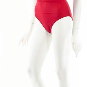 Red Bathing Suit,red One Piece,red Vintage Suit,60s Bathing Suit,60s ...
