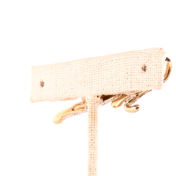 Rhinestone Jaguar Leopard Brooch Pin - Gem