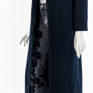 Midnight Blue Tuxedo Duster Jacket - Etsy