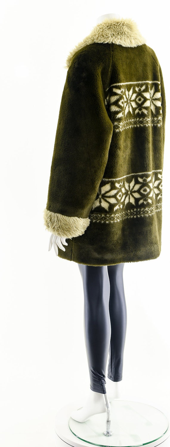 Fuzzy Sherpa Teddy Jacket, 90s - Gem