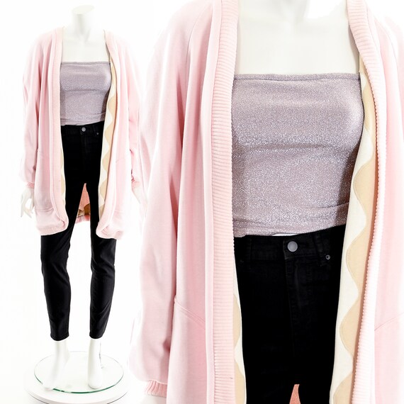 KING TUT Pink Duster Coat, Egyptian Revival Jacket, P… - Gem