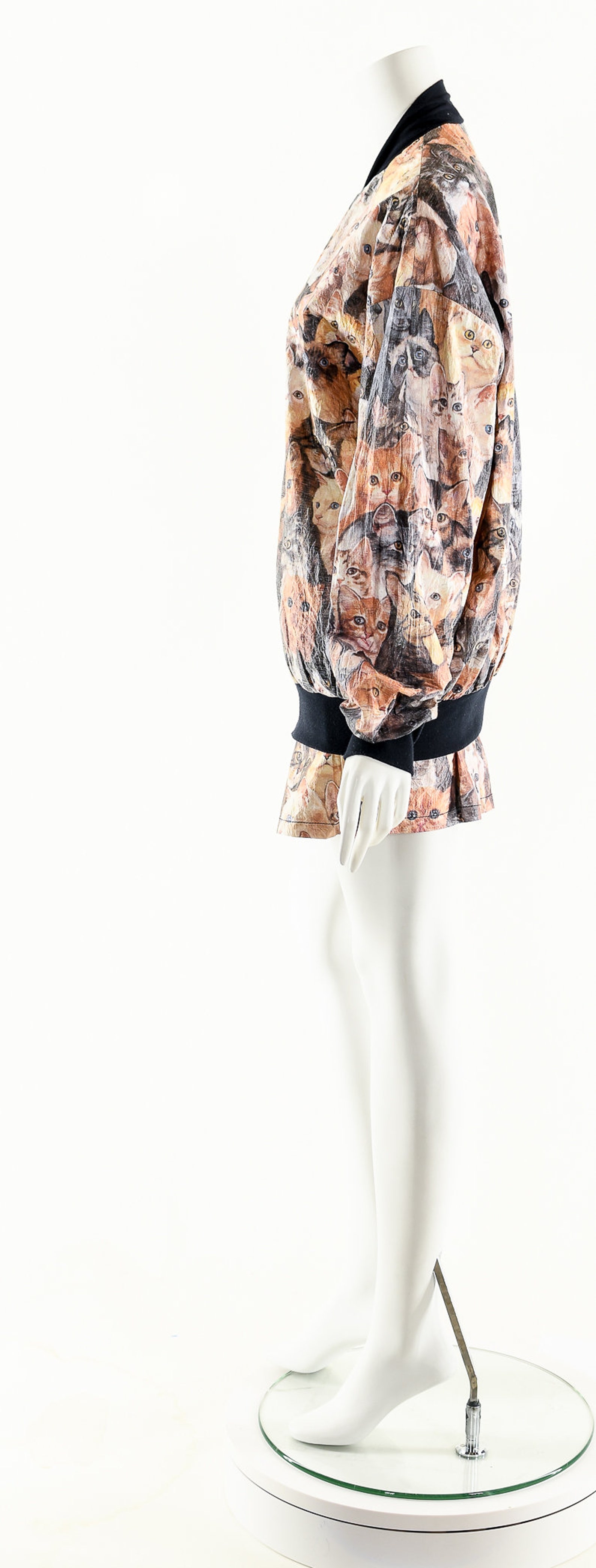 Adorable Cat Shortsvintage Kitty Shortsunisex Cat Print - Etsy