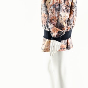 Adorable Cat Shorts,vintage Kitty Shorts,unisex Cat Print Shorts ...