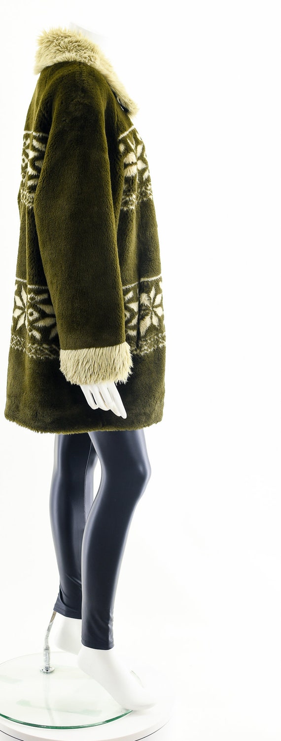 Fuzzy Sherpa Teddy Jacket, 90s - Gem