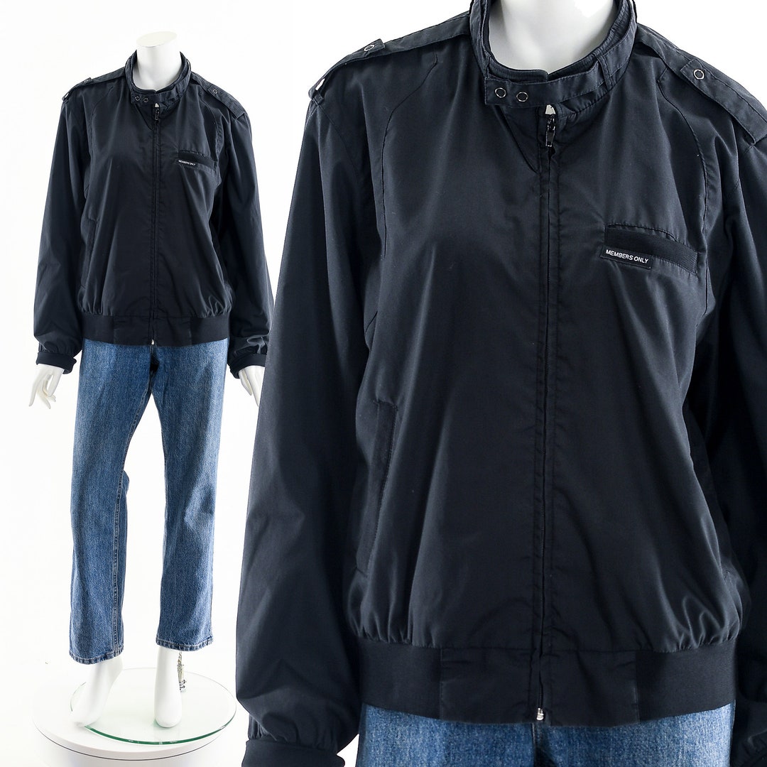 Members Only Jacket 80s Small - Etsy