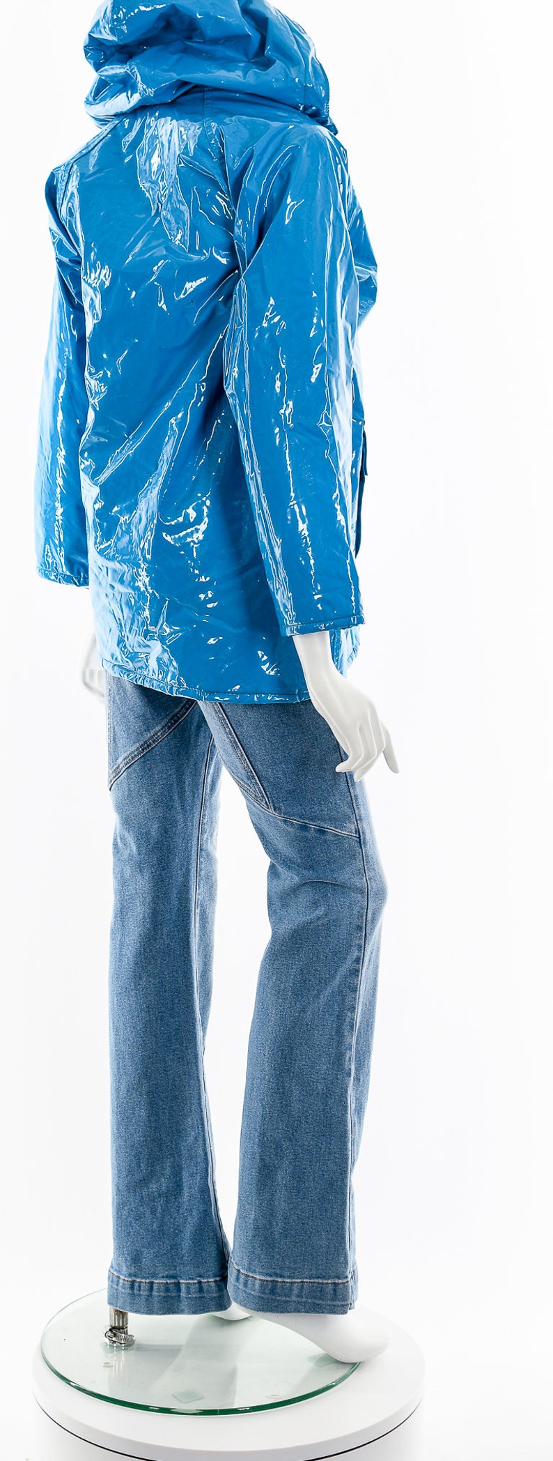 Teal Rainbow Rain Mac Welly Rain Jacket - Etsy