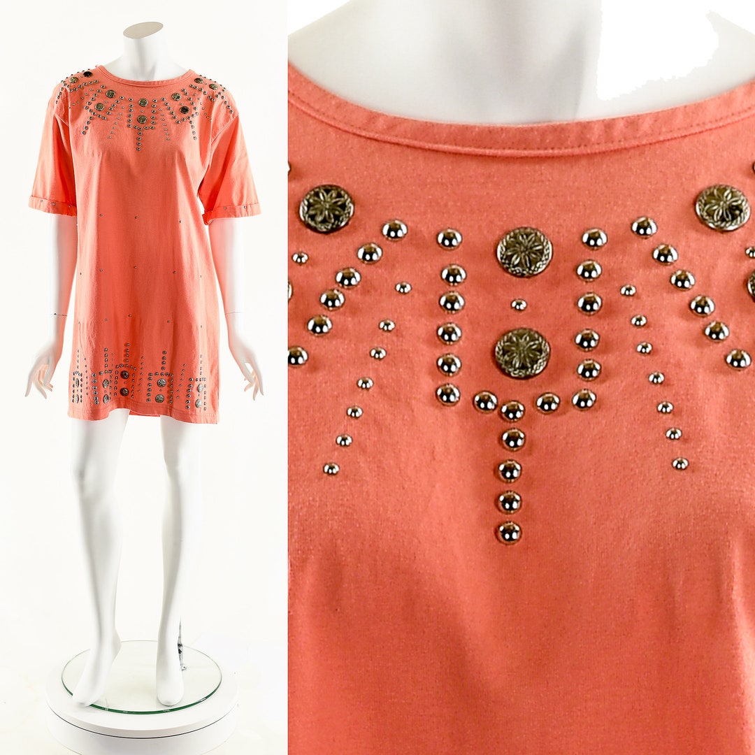 80s Pink Dress - Etsy