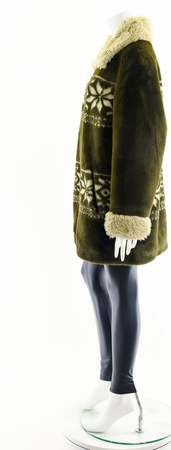 Fuzzy Sherpa Teddy Jacket, 90s - Gem