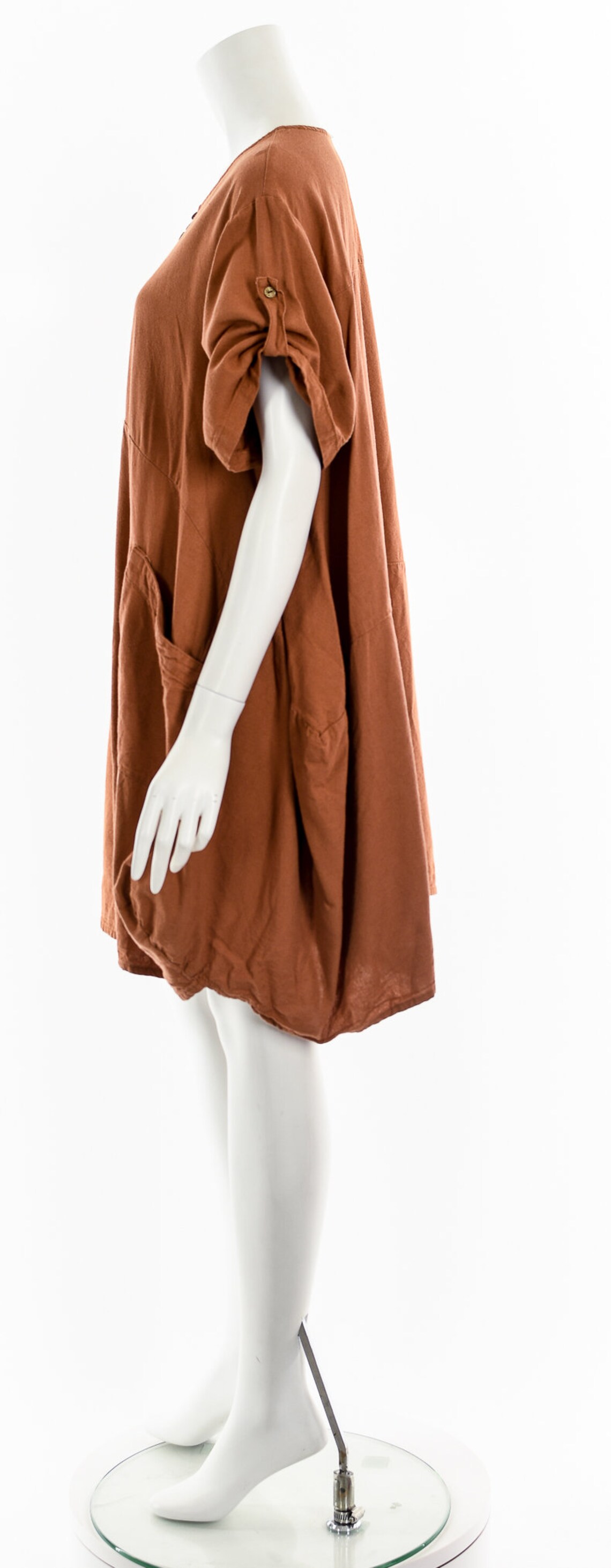 Summer Cocoon Linen Dress - Etsy