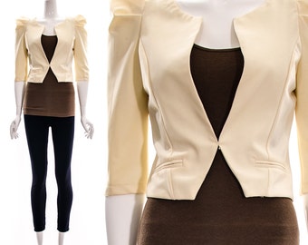 Cream Bolero Jacket - Etsy