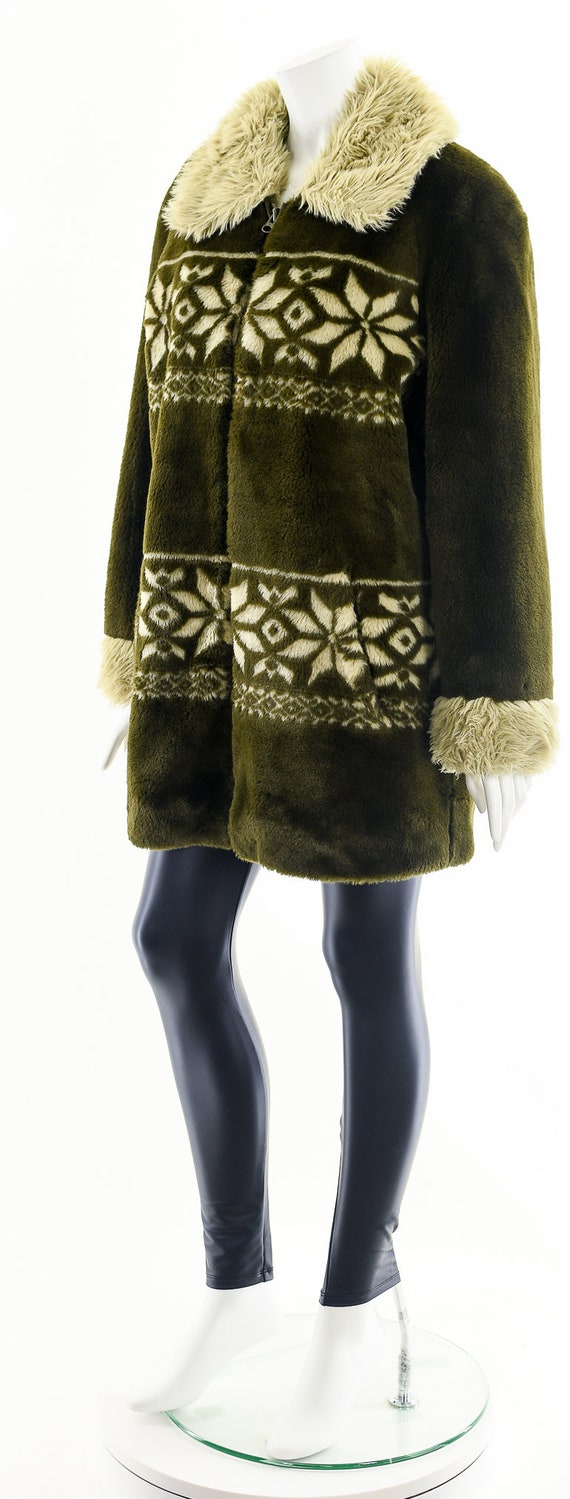 Fuzzy Sherpa Teddy Jacket, 90s - Gem