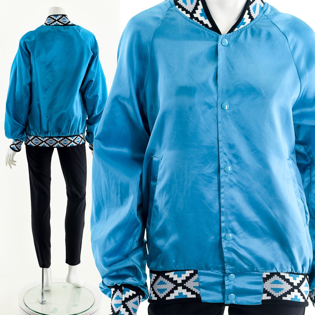 Western Tribal Bomber,native Turquoise Bomber Jacket,native American ...