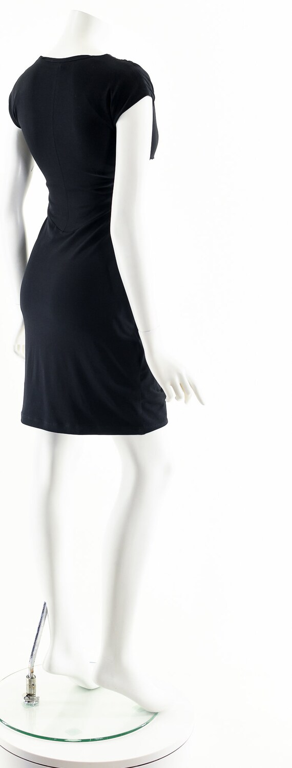 2000's Black Cocktail Dress, Y2K Sexy LBD - Gem