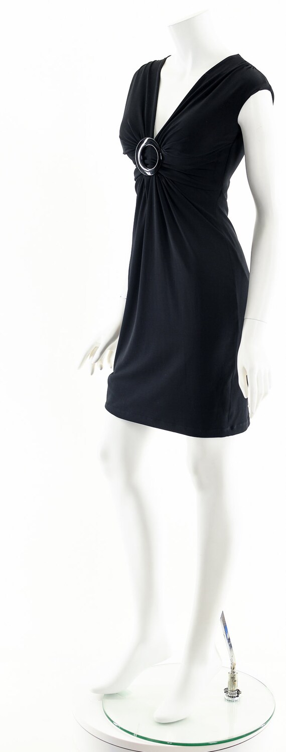 2000's Black Cocktail Dress, Y2K Sexy LBD - Gem
