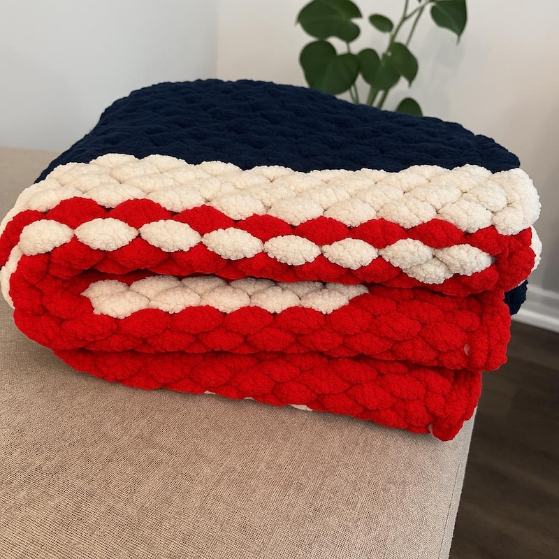 Patriotic Blanket - Etsy